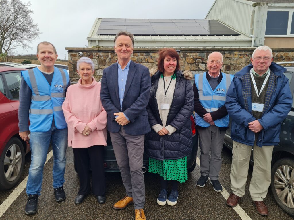 Andrew George delighted to declare Goldsithney village hall solar ...